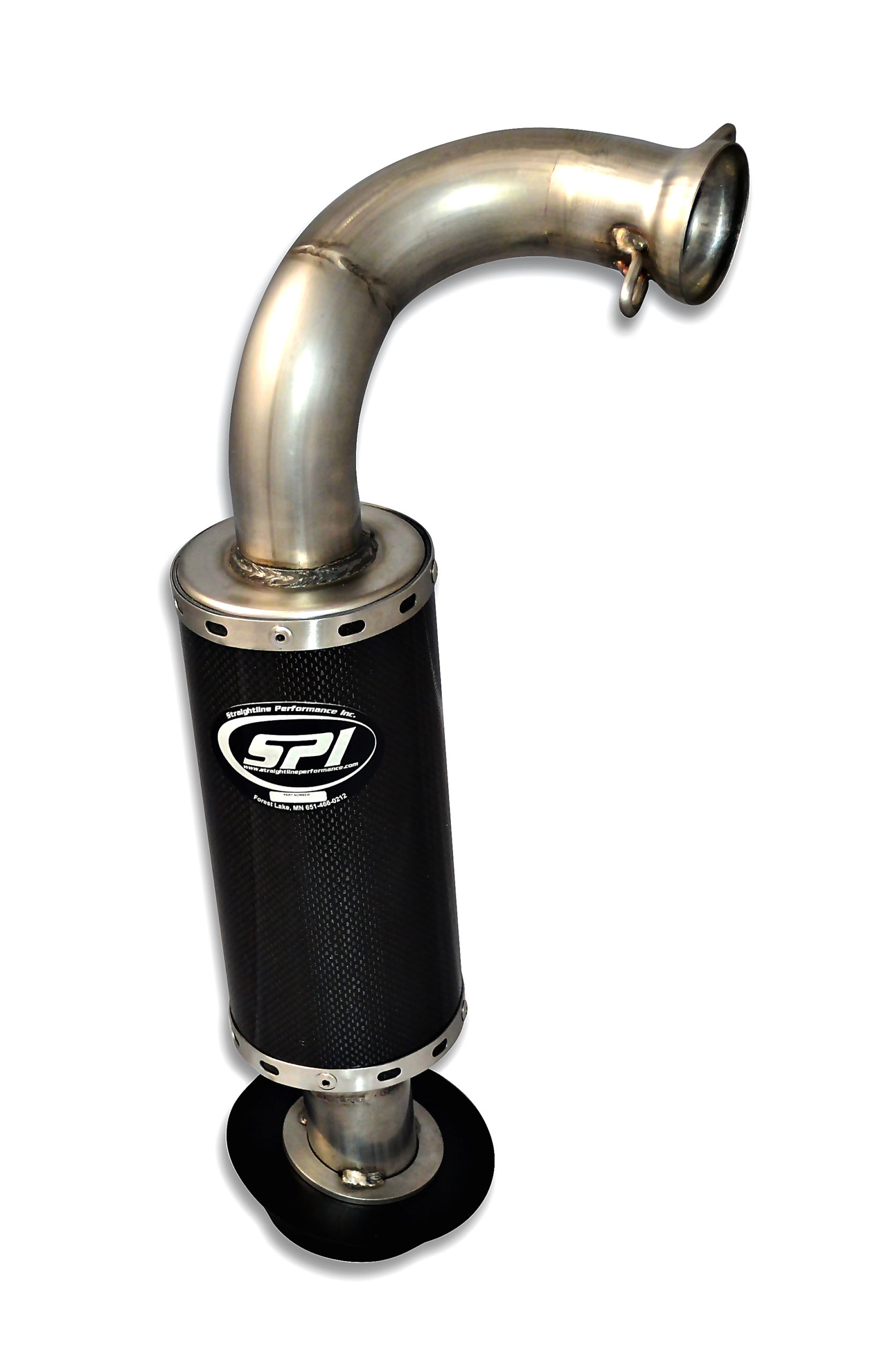 Lightweight Carbon Silencer Snowmobile Muffler – Pipe City