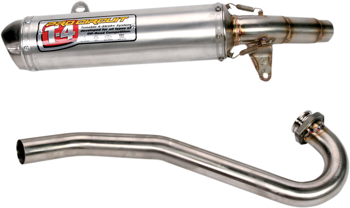 T-4 Aluminum & Stainless Steel Full Exhaust – Pipe City