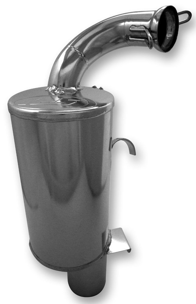 Lightweight Silencer – Snowmobile Muffler – Pipe City