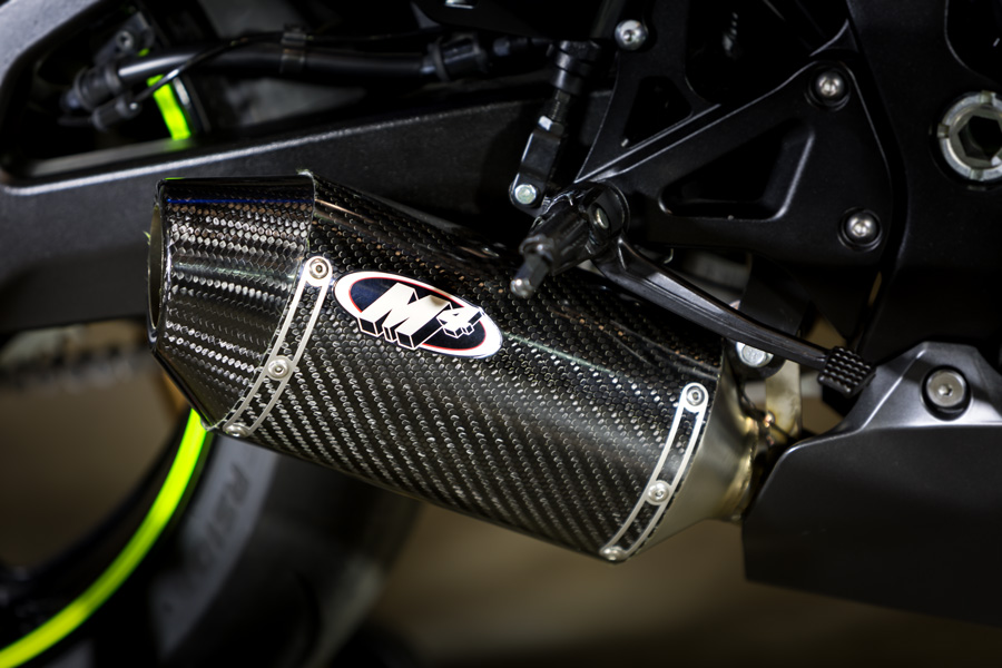 Street Slayer Carbon Fiber Full Exhaust w/ Titanium Tubing - Pipe City